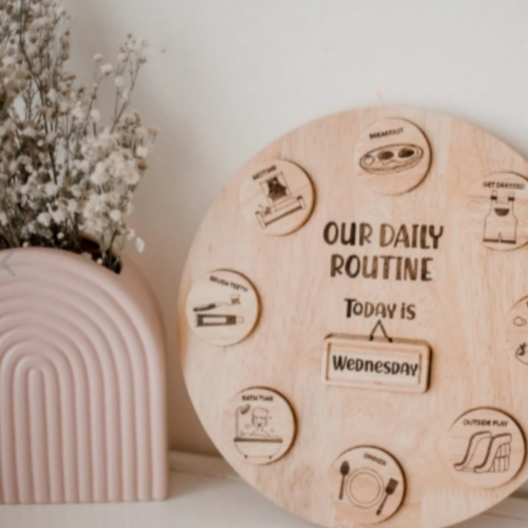 Daily Routine Circle – our-sensory-life-